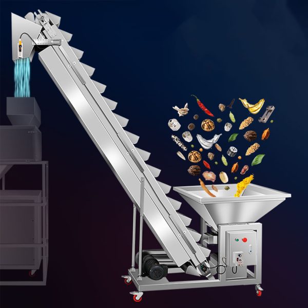 Packaging machine bucket inclined elevator material, feeding machine ...